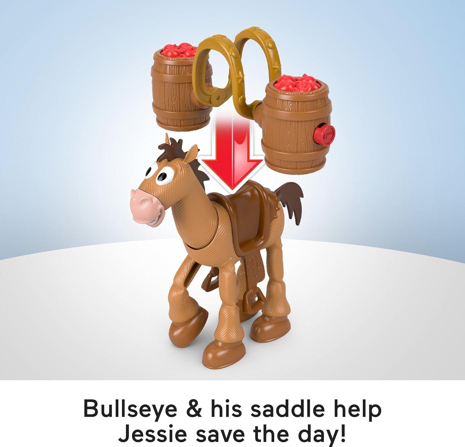 Fisher-Price Imaginext Jessie & Bullseye Play Set, 3-inch Action Figure ...