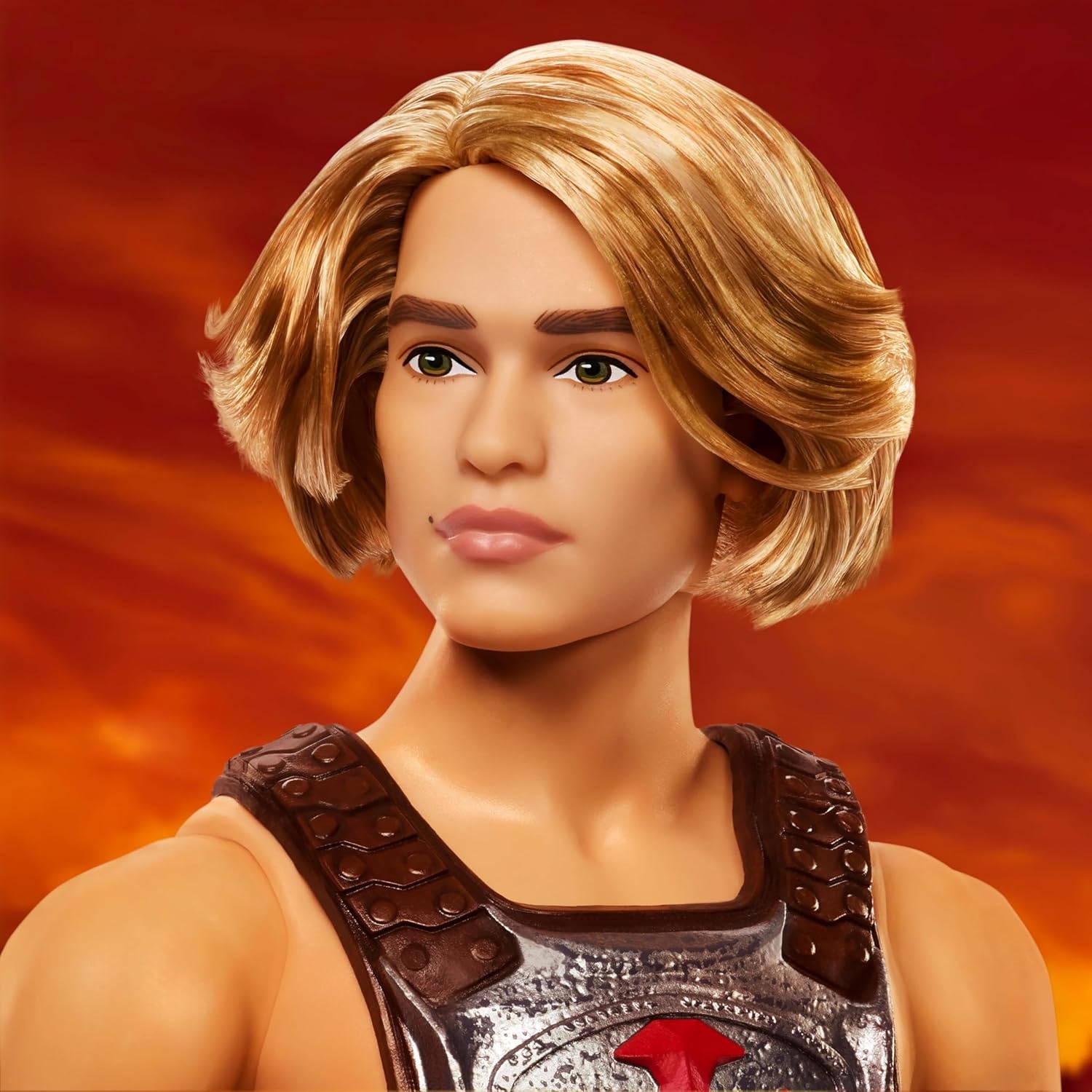 Barbie Signature Doll, Ken He-Man Collectible in Battle Harness, Sword ...